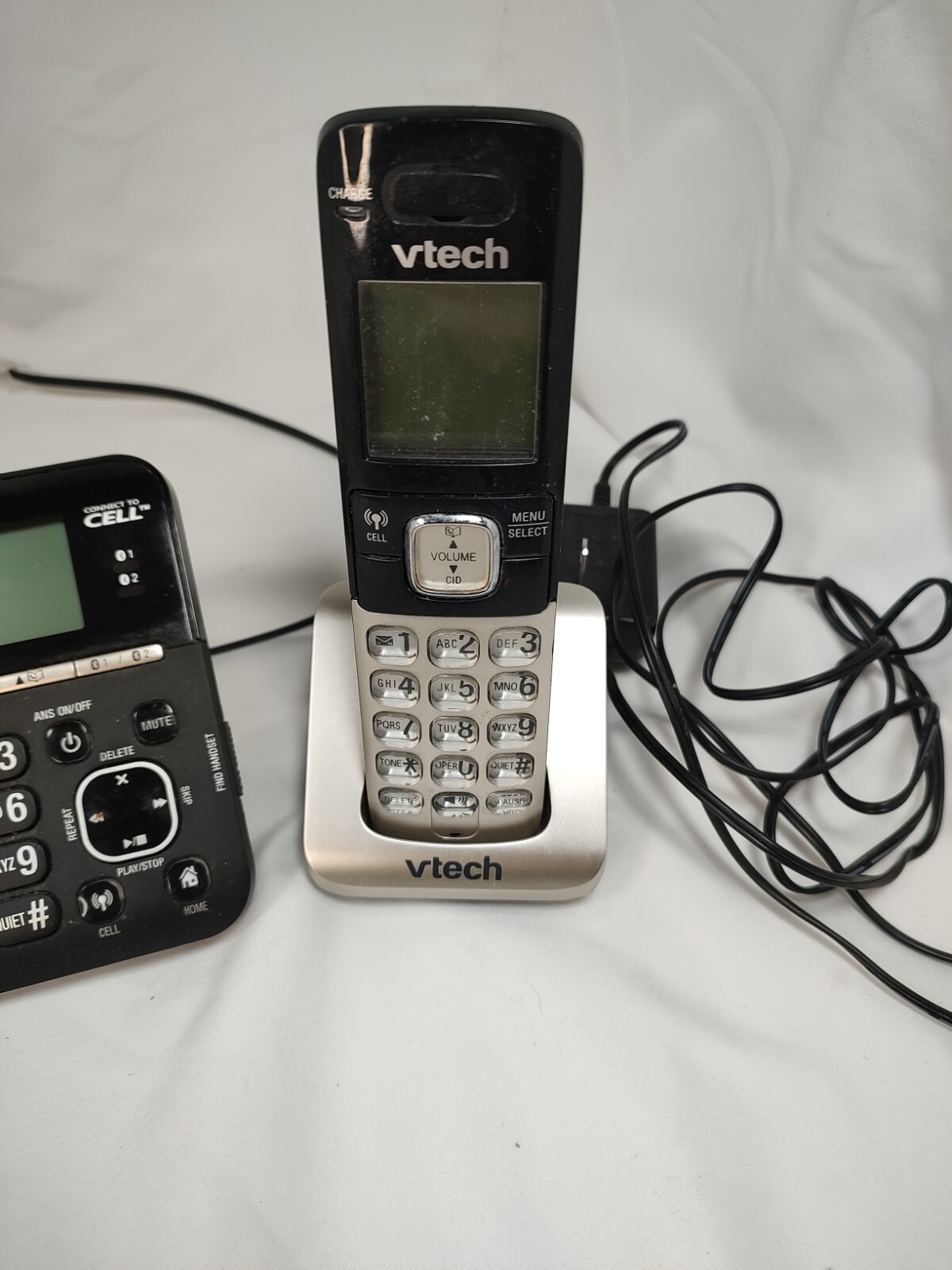 VTech DS6752-4 3 Handset Connect to Cell Answering System Dual caller ...