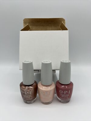 OPI Nature Strong Natural Vegan Nail Lacquer - NEW With Box. Set#6 Nail ...
