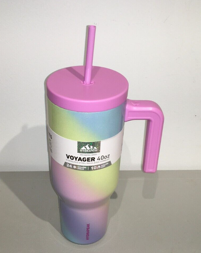 HYDRAPEAK "VOYAGER" TUMBLER ENCHANTED SERIES 40oz RAINBOW COLOR (NEW ...
