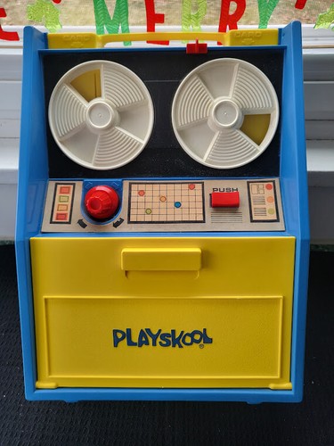 Vintage 1970s Playskool Play ‘n Learn Computer by Milton Bradley with 6 ...