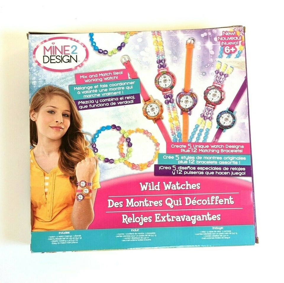Mine2Design Wild Watches Kid's Activity - Create 5 Unique Watch Designs ...