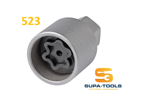 VW Felgenschloss 523 Code C Schlüssel Nuss Wheel Lock Key SUPA-Tools | eBay
