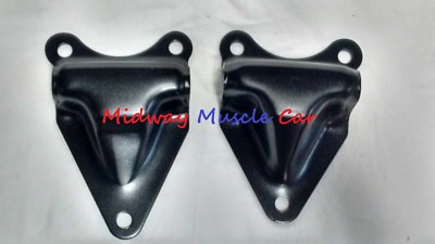 motor engine mount frame braces brackets (pr) 326-400 64-72 Pontiac GTO ...