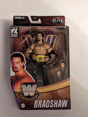 WWE Mattel Elite Exclusive Legends Series 16 Bradshaw MOC APA WWF | eBay
