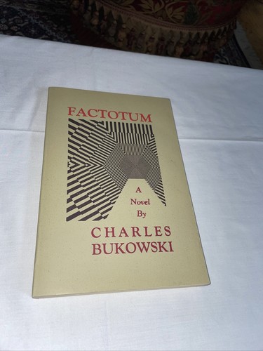 Charles Bukowski - Factotum - 2002 1st Ecco ed. 13th printing | eBay
