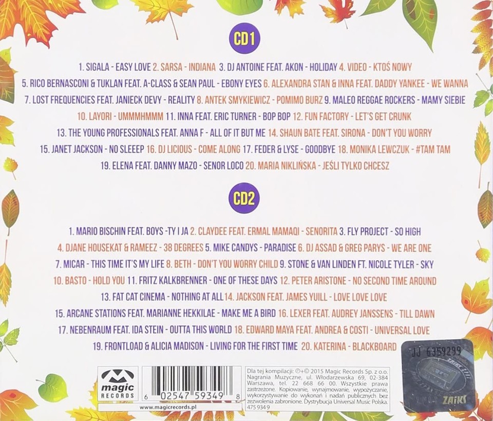 Nick Jonas Fresh Hits Jesien 2015 / Various (CD) (UK IMPORT ...