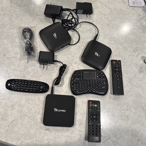 Xgody Tv Box TX 5, TX1 Lot With Remotes | eBay