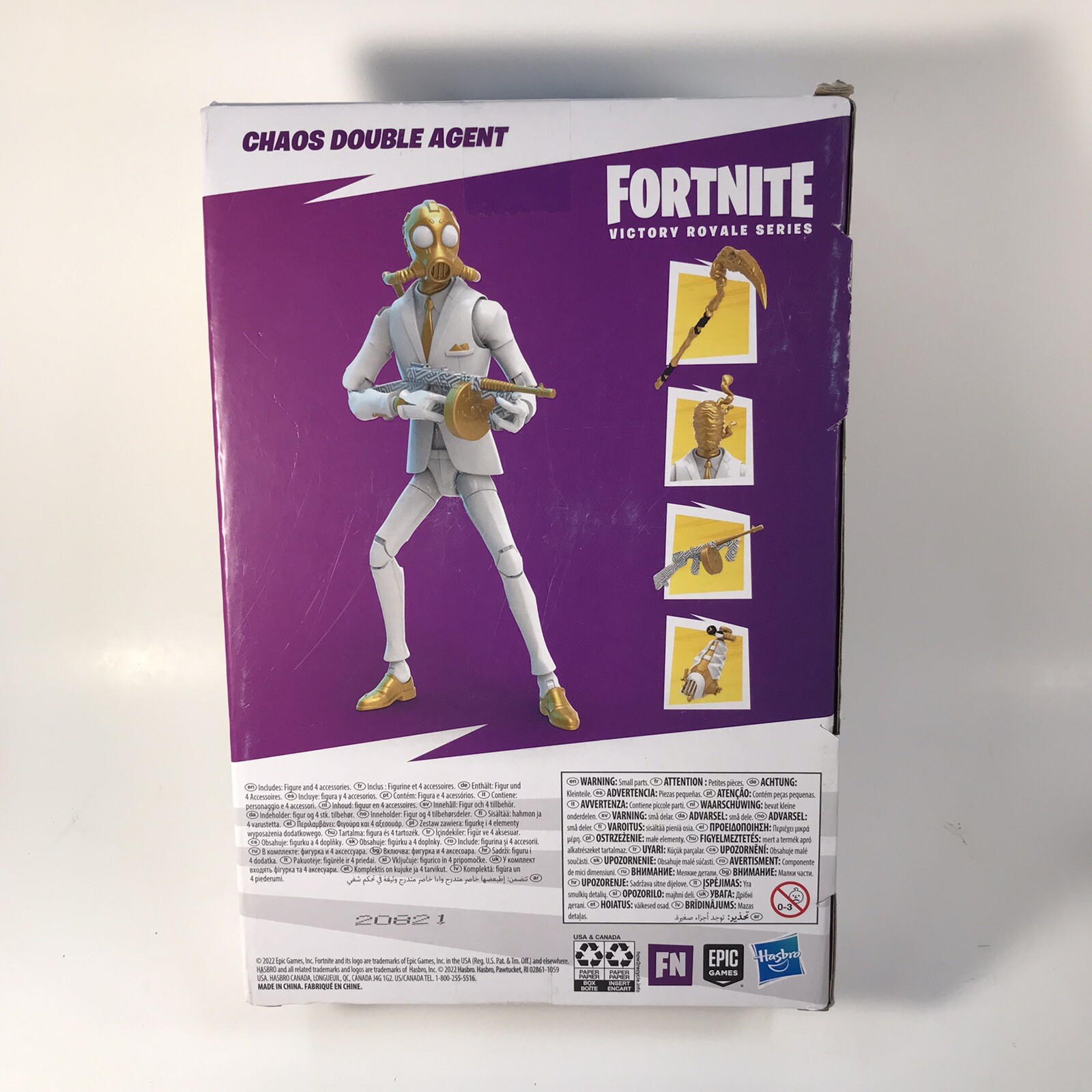 Fortnite Chaos Double Agent Victory Royale Series 6" Action Figure 2022 ...