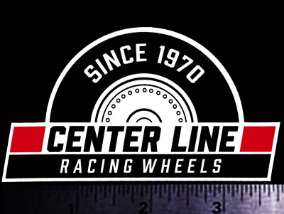 CENTER LINE Racing Wheels - Since 1970 - Original Vintage Racing Decal ...