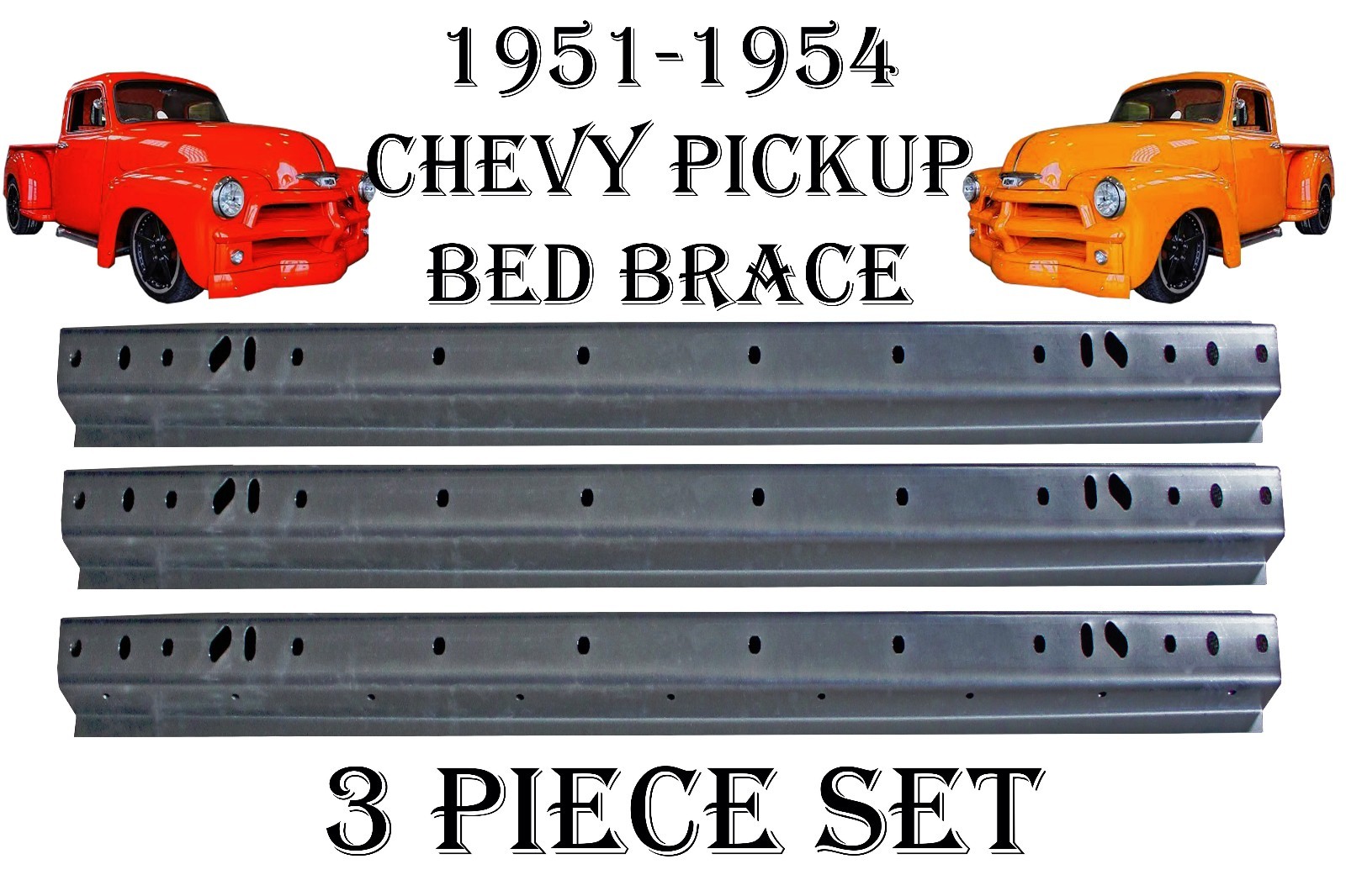 1951 1952 1953 1954 Chevrolet Chevy Pickup Truck Bed Floor Brace Across ...