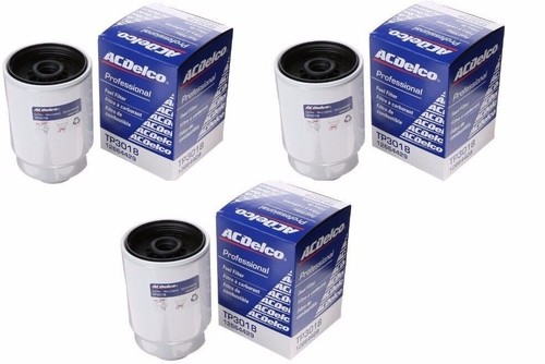 3 AC DELCO DIESEL FUEL FILTER TP3018 TP3012 12664429 12633243 NEW ...