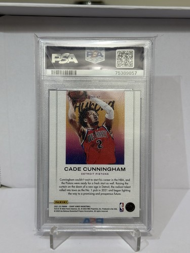 2021-22 Panini Court Kings - Aurora Cade Cunningham #17 (RC) for sale ...