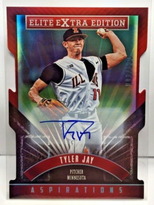 Tyler Jay 2015 Elite Extra Édition Aspirations Découpé Autograph Auto ...