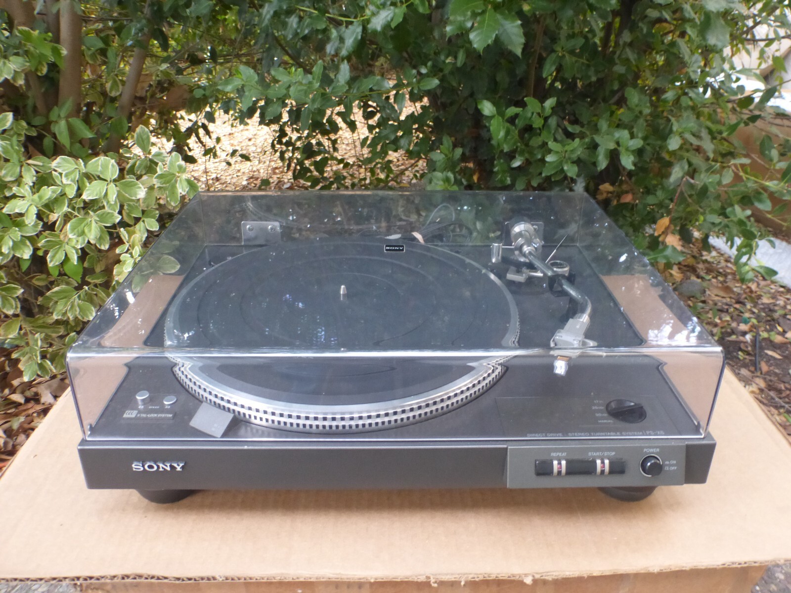 Vintage Sony PS-X6 Hi-End Audiophile DD Turntable | eBay