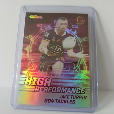 2022 NRL Traders Jake Turpin High Performance Brisbane Broncos | eBay Australia