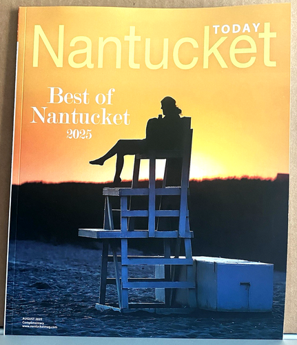 RARE Nantucket Today Magazine August 2025 Best Of Nantucket 2025 *NEW ...