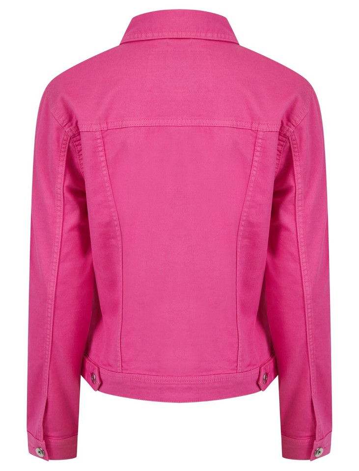 Womens Ladies Amara Reya Stretch Denim Jacket Soft Cotton Summer ...