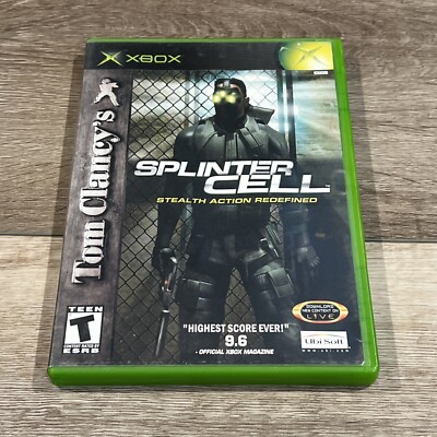 Tom Clancy's: Splinter Cell Stealth Action Redefined - Xbox - CIB - Listing 2 | eBay