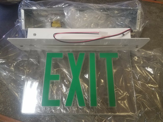 Philips Mcphilben 45V Series Edge-Lit Exit And Emergency Lighting ...