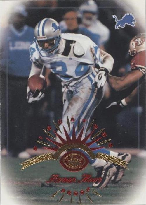 1997 Leaf - Herman Moore #117 Signature Proofs /200 for sale online | eBay