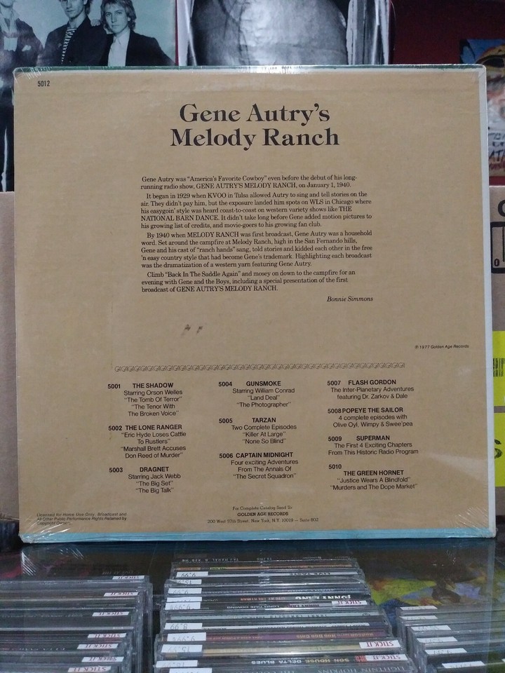 Gene Autry's Melody Ranch (Sealed LP) | eBay