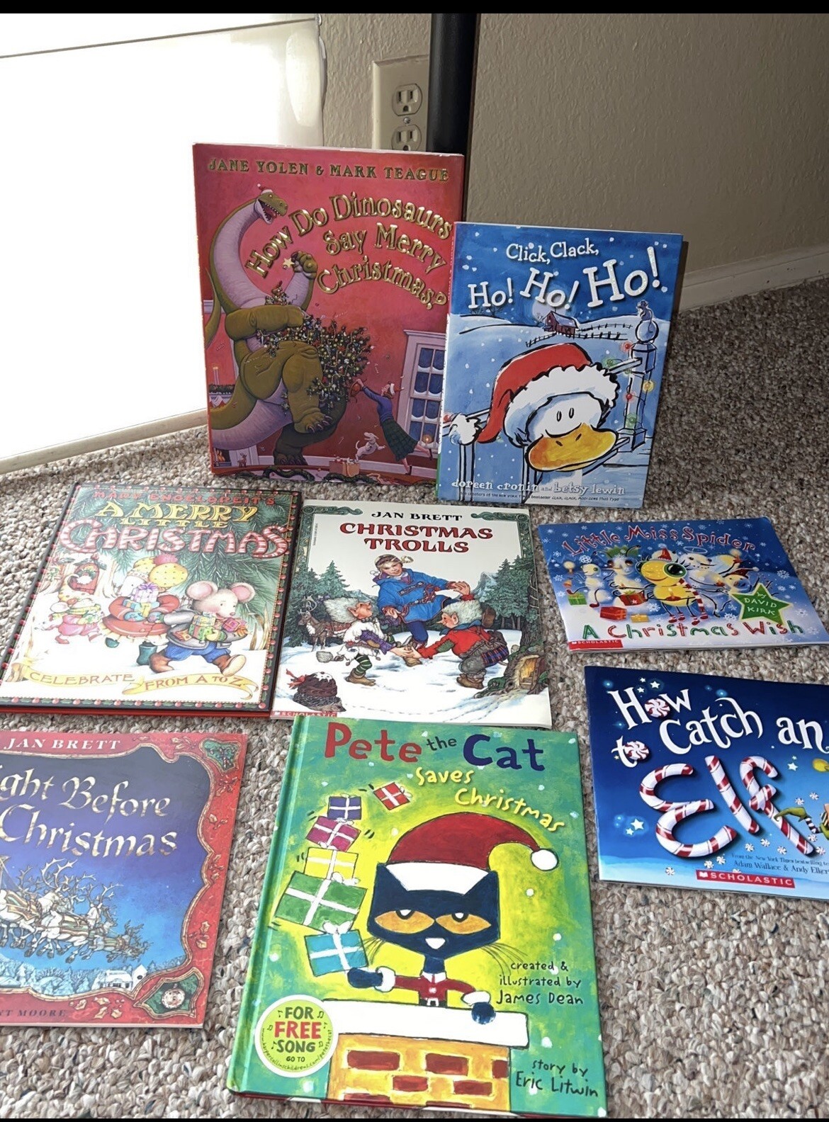 LOT OF 8 CHILDREN'S CHRISTMAS PICTURE BOOKS - nice condition-bundle | eBay