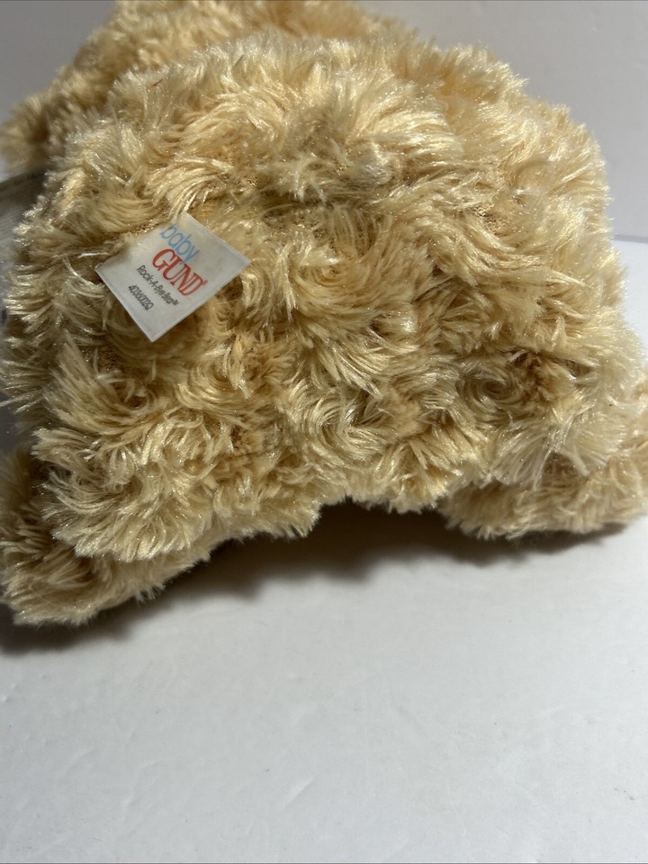 Baby Gund Rock-A-Bye Animated Plush Toy Sings "Rock-A-Bye Baby" Rocks ...