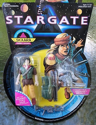 1994 Hasbro Stargate Skaara Rebel Leader Action Figure Toy New Box NIB ...