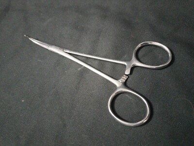 Vtg 1972 Weck Coller Stainless Steel Hemostatic Forceps Medical ...