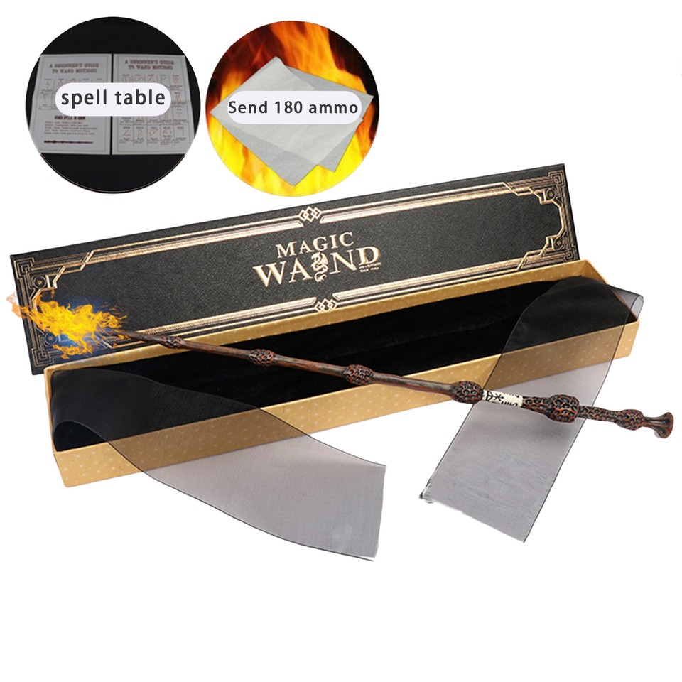 Magic Capability - Magic Fire Wand - Shoot Fireballs 180 Times- Xmas ...
