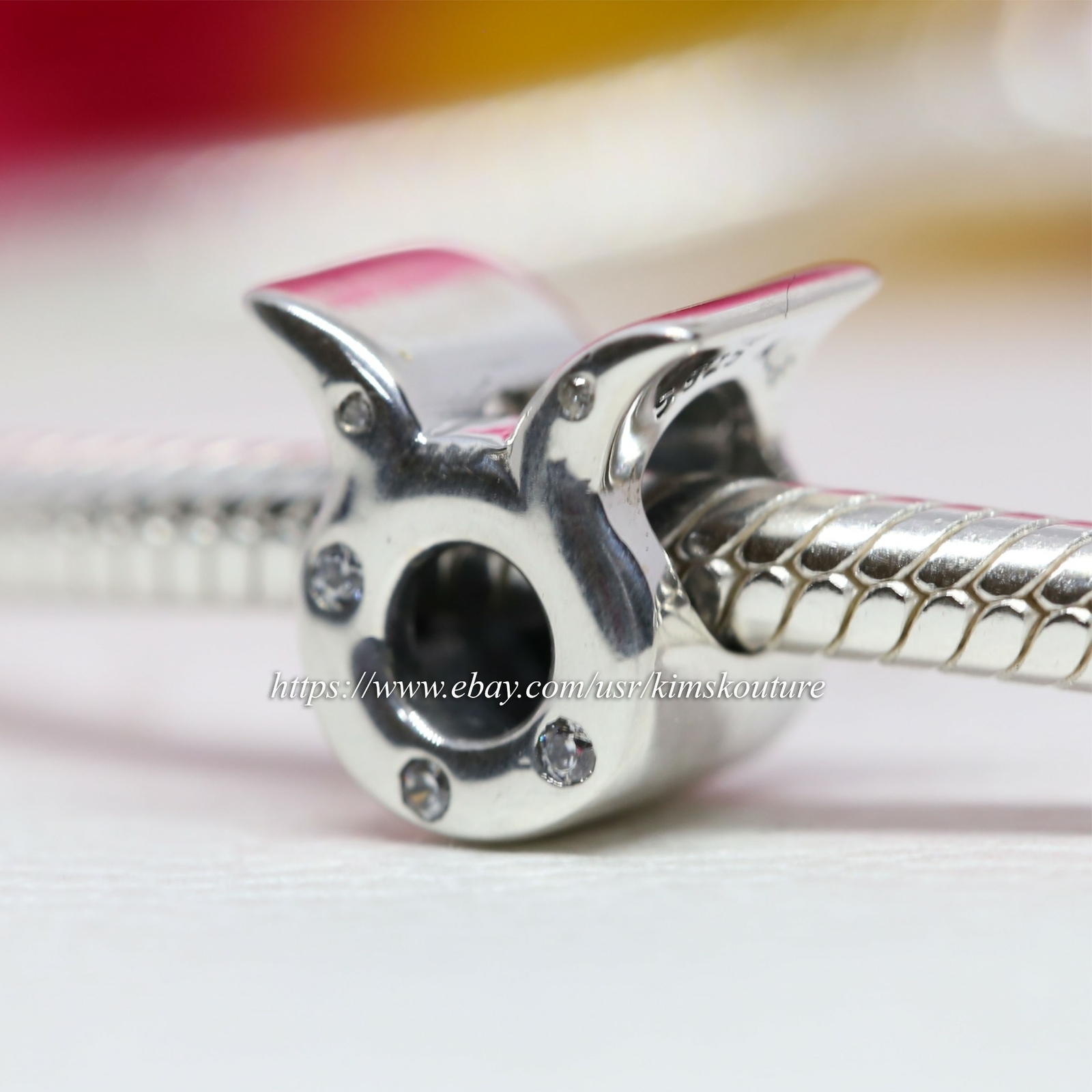 Authentic Sparkling Taurus Zodiac Reversible Sterling Silver Charm ...