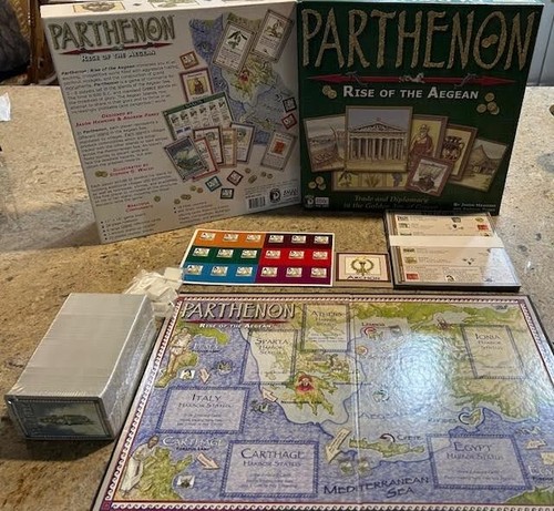 Parthenon COMPLETE OPEN BOX board game by Z-Mann | eBay