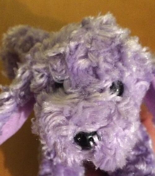 Gund Puddles Purse Purple Dog 6" #60129 | eBay