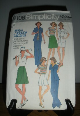 Simplicity Go Everywhere Pattern # 8106 Size 12 | eBay