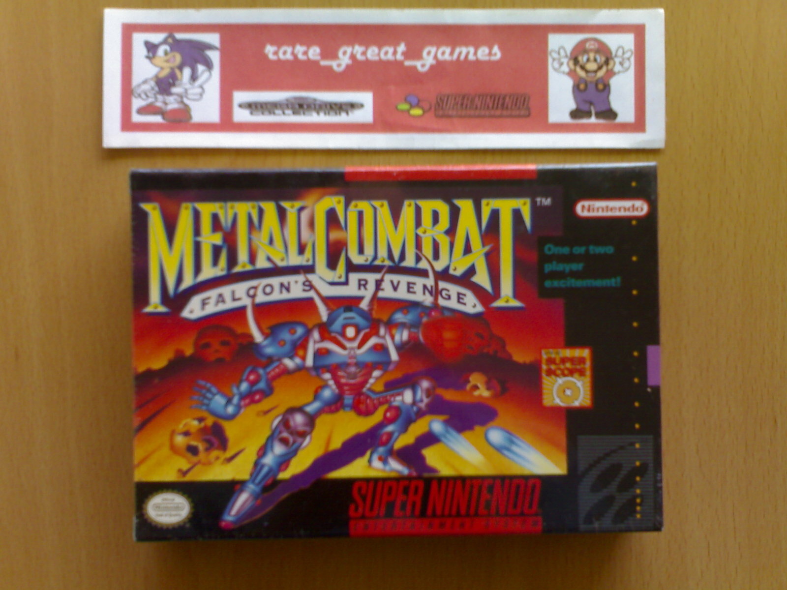 Metal Combat: Falcon's Revenge SNES - Juegos Retro Database