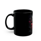 Floral Black Mug (11oz, 15oz) | eBay