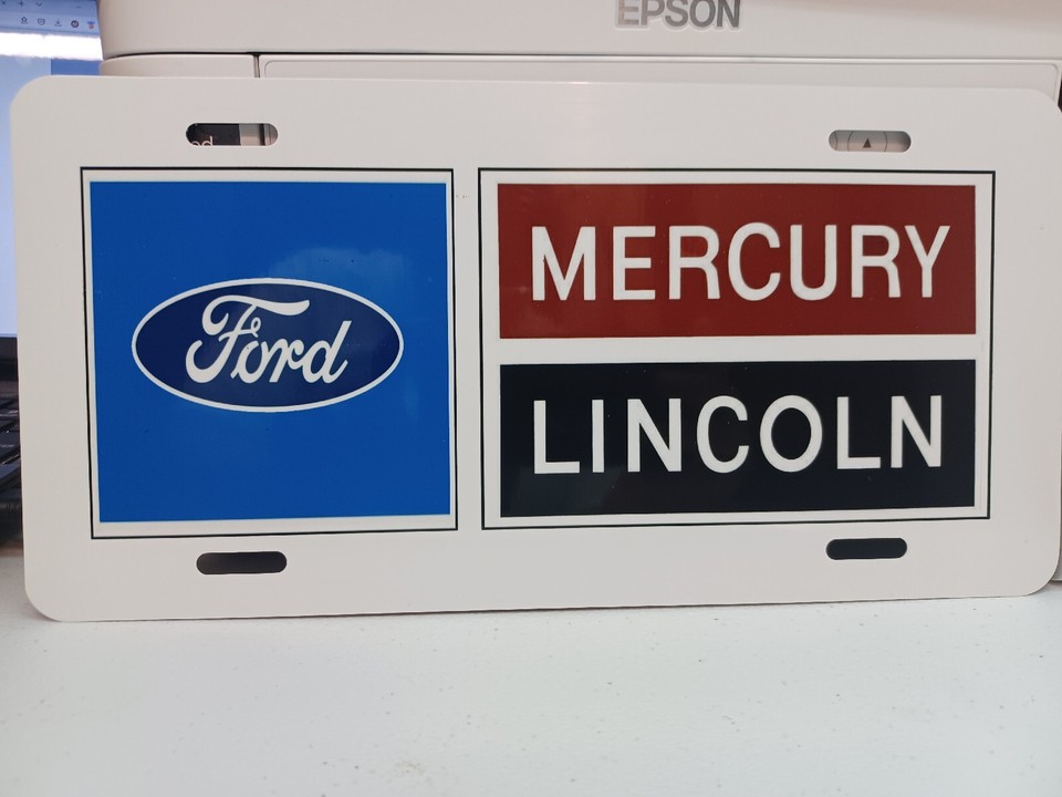 Ford linc Custom License Plate - Custom Car metal Tag - License Plate ...