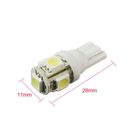 50 pack T10 501 Wedge Bulb Pure white LED for Malibu 12V DC Landscape ...