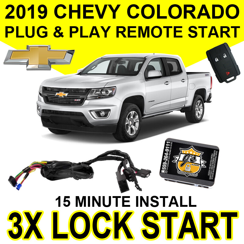 2019 CHEVROLET COLORADO PLUG & PLAY REMOTE START DIY PLUG IN INSTALL ...