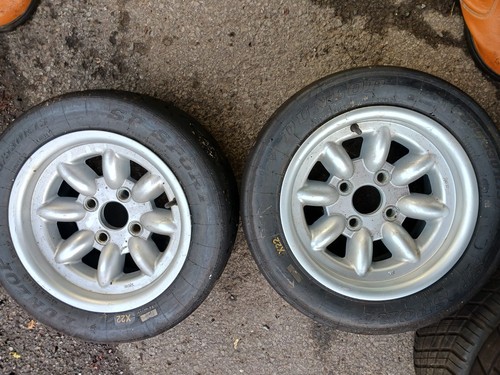 Ford Escort Mk2 GRP4 7x13 Minilite Style Wheels | eBay UK