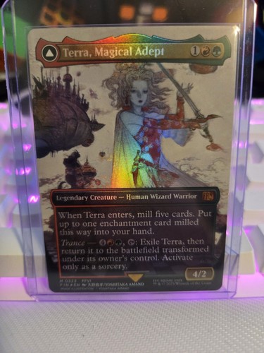 Terra, Magical Adept (Borderless) Final Fantasy Foil - FIN 323 NM | eBay