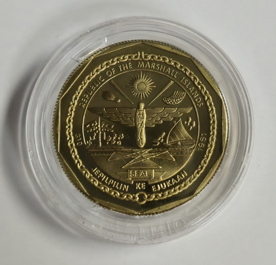 1991 Marshall Islands $10 Legendary Aircraft Of WWII Coin Lancaster | eBay