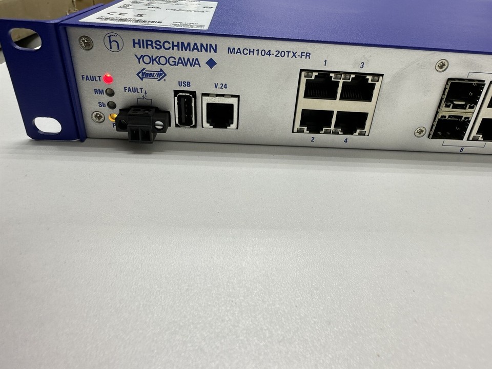 HIRSCHMANN MACH104-20TX-FR WORKGROUP-SWITCH YOKOGAWA GRVSW-664FA | eBay