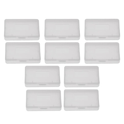 10PC Lot GBA Games Dust Covers Clear Cartridge Cases Nintendo Game Boy ...