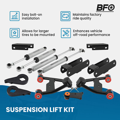 BFO 2.5" Suspension Lift Kit For Chevy S10 Blazer 1983-05 GMC Sonoma ...