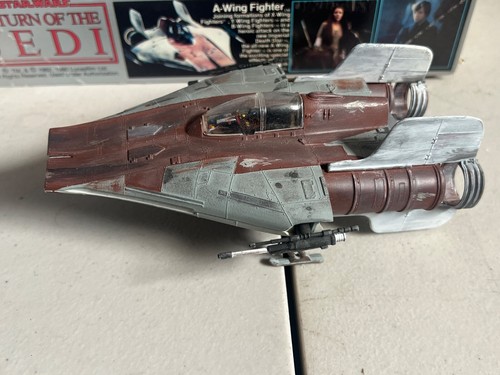 1983 MPC - STAR WARS RETURN OF THE JEDI A-WING FIGHTER MODEL COMPLETED ...