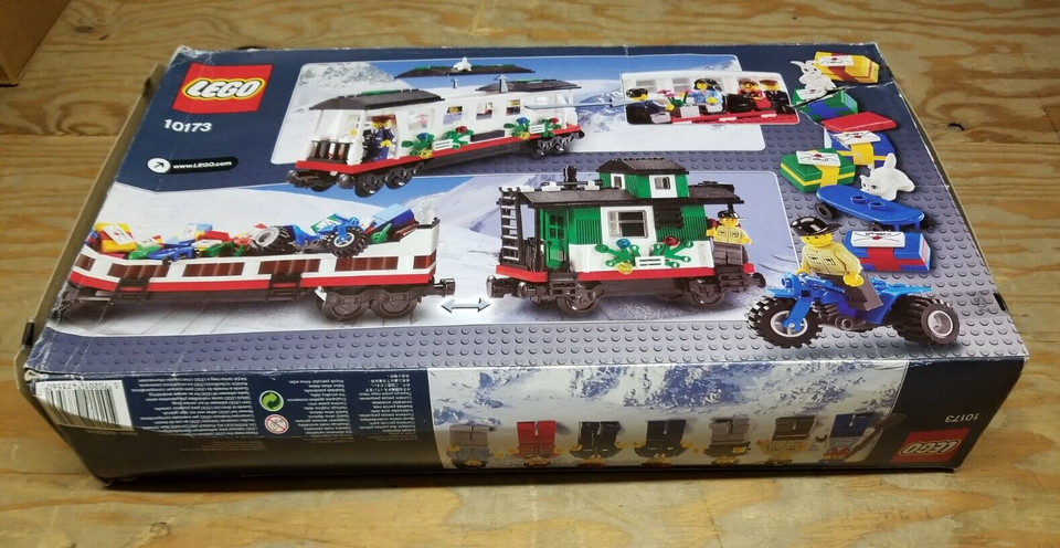 LEGO Advanced Models: Holiday Train (10173) New Box Damage ...