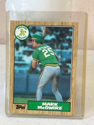 Mark McGuire #366 Topps 1987 Rare Major League Rookie Card | eBay