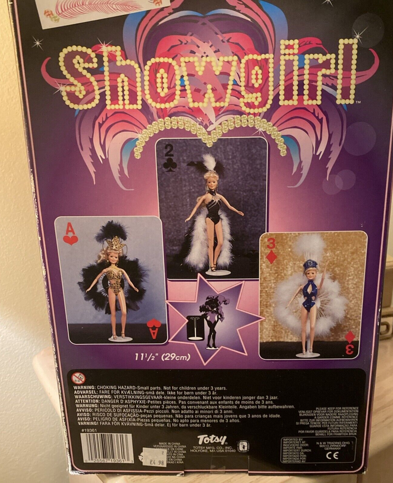 Barbie Showgirl Totsy Doll Limited Edition Model # 19361/ NRFB vintage ...