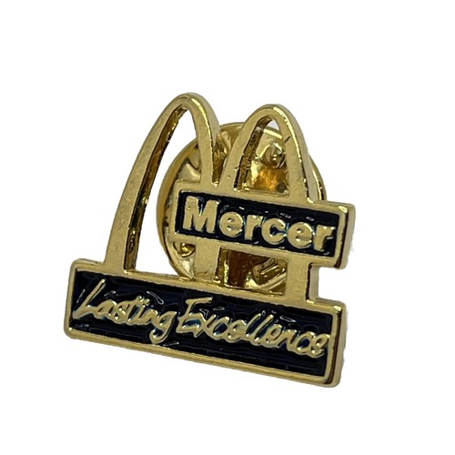 McDonald’s Mercer Corporate Partnership Employee Crew Enamel Lapel Hat ...